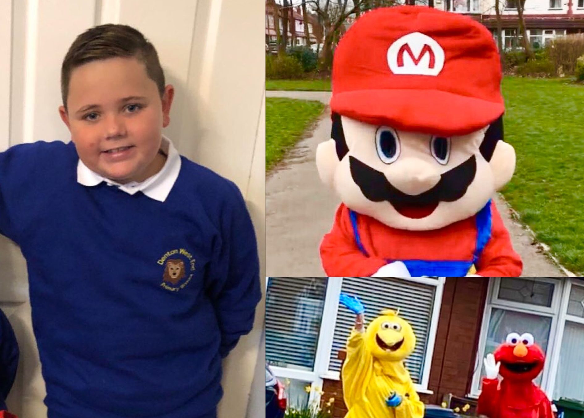 Characters spread smiles around Dane Bank during lockdown - Tameside ...
