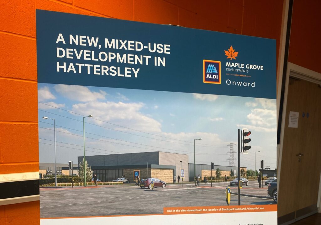 New Aldi and Costa drive-thru is coming to Hattersley - Tameside ...