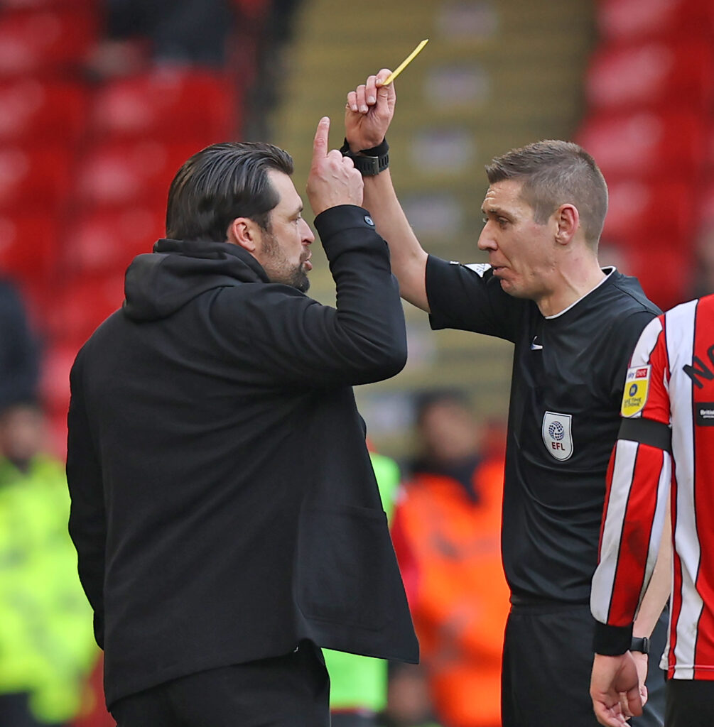 Former Denton teacher stays card sharp – as a top football referee ...
