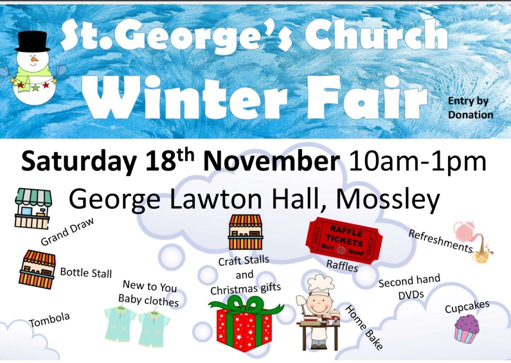 Jingle All the Way to St. George's Church Winter Fair - Tameside ...
