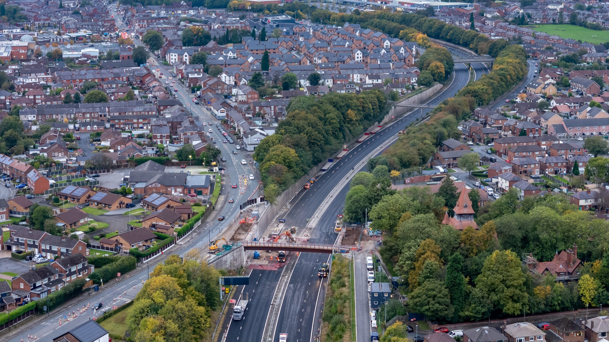 Motorway bridge set to reopen after three-year upgrade - Tameside ...