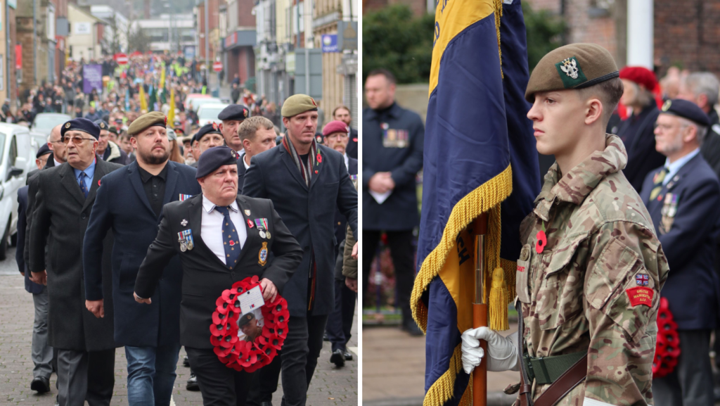Stalybridge pays its respects on Remembrance Sunday - Tameside ...