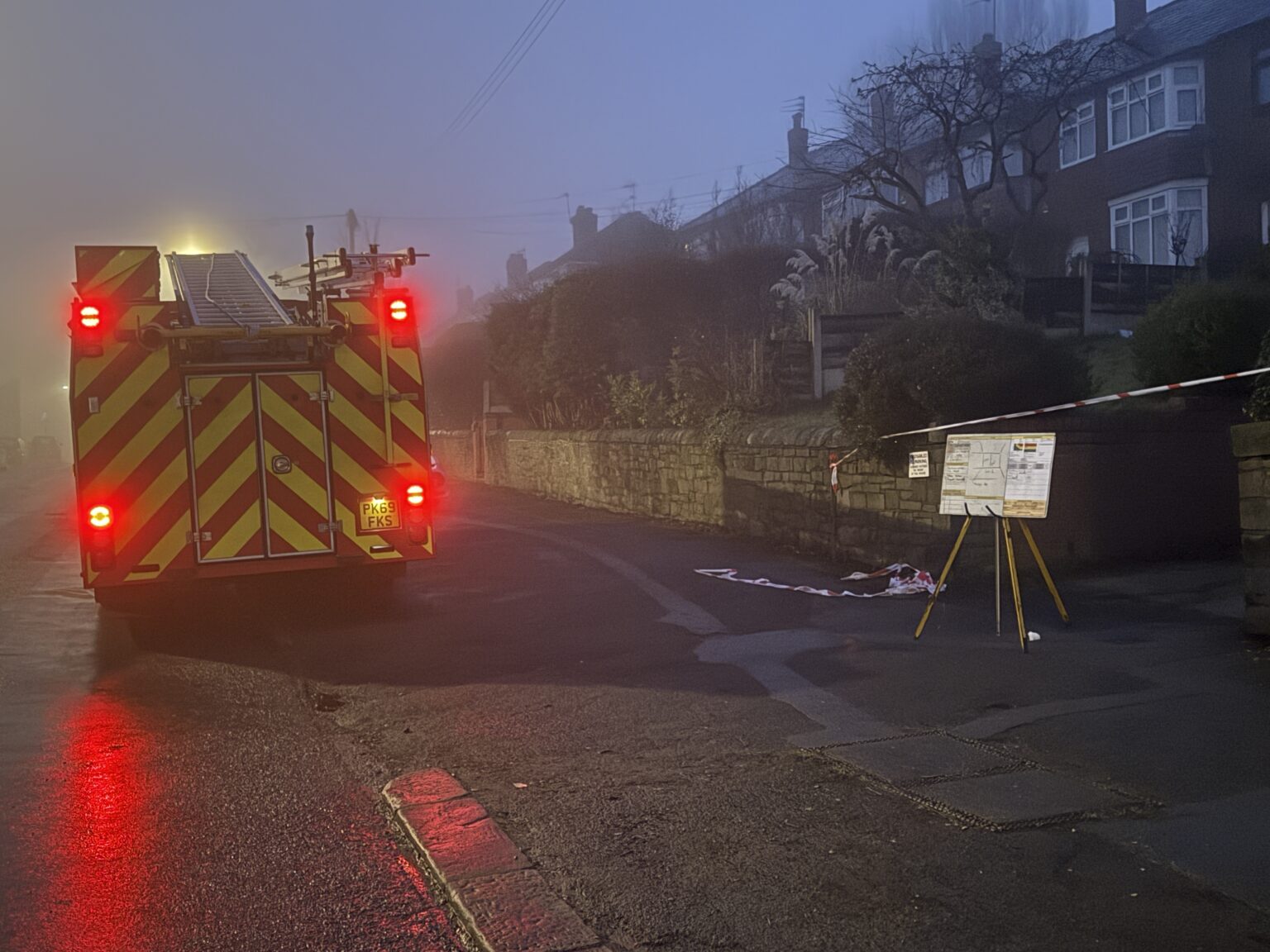 Firefighters remain at scene of Boxing Day blaze in Tameside - Tameside ...