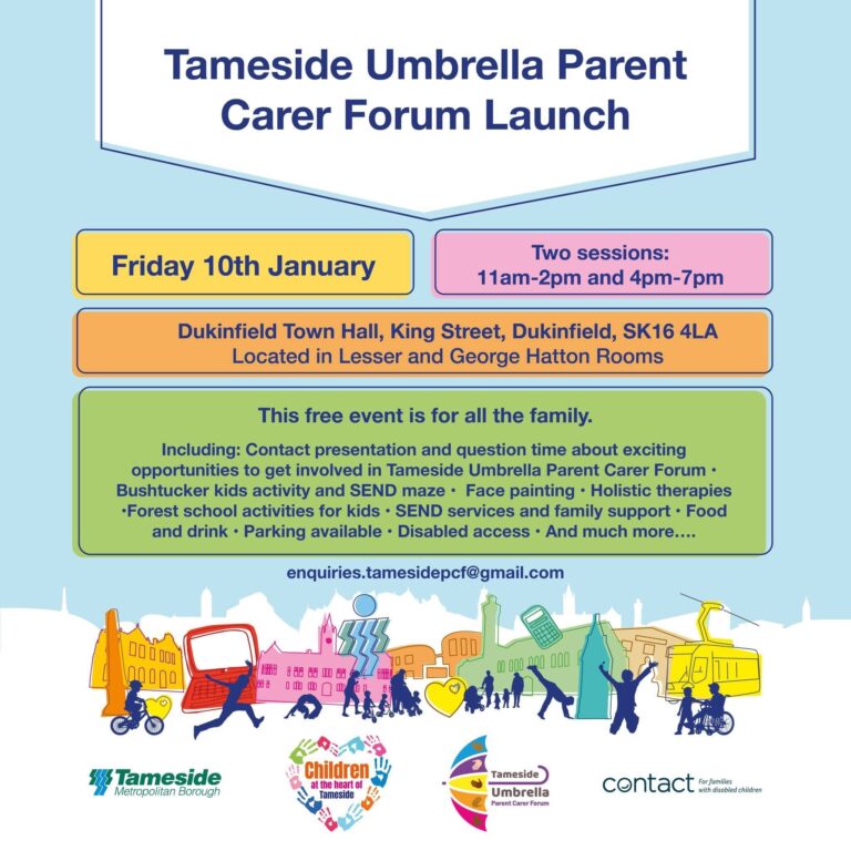 New body for families of Tameside children with SEND - Tameside ...