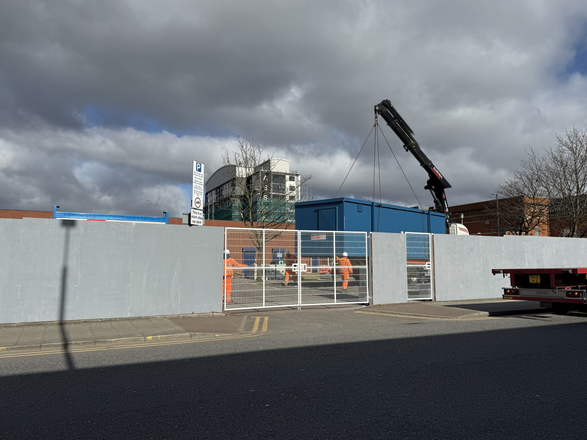 End of an era for Ashton Baths as demolition preparation begins ...