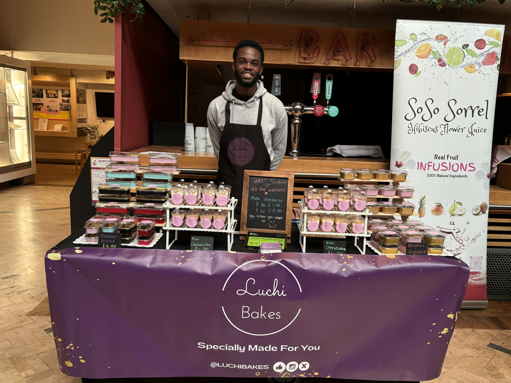 Bakery showcases sweet success at Festival of Enterprise - Tameside ...