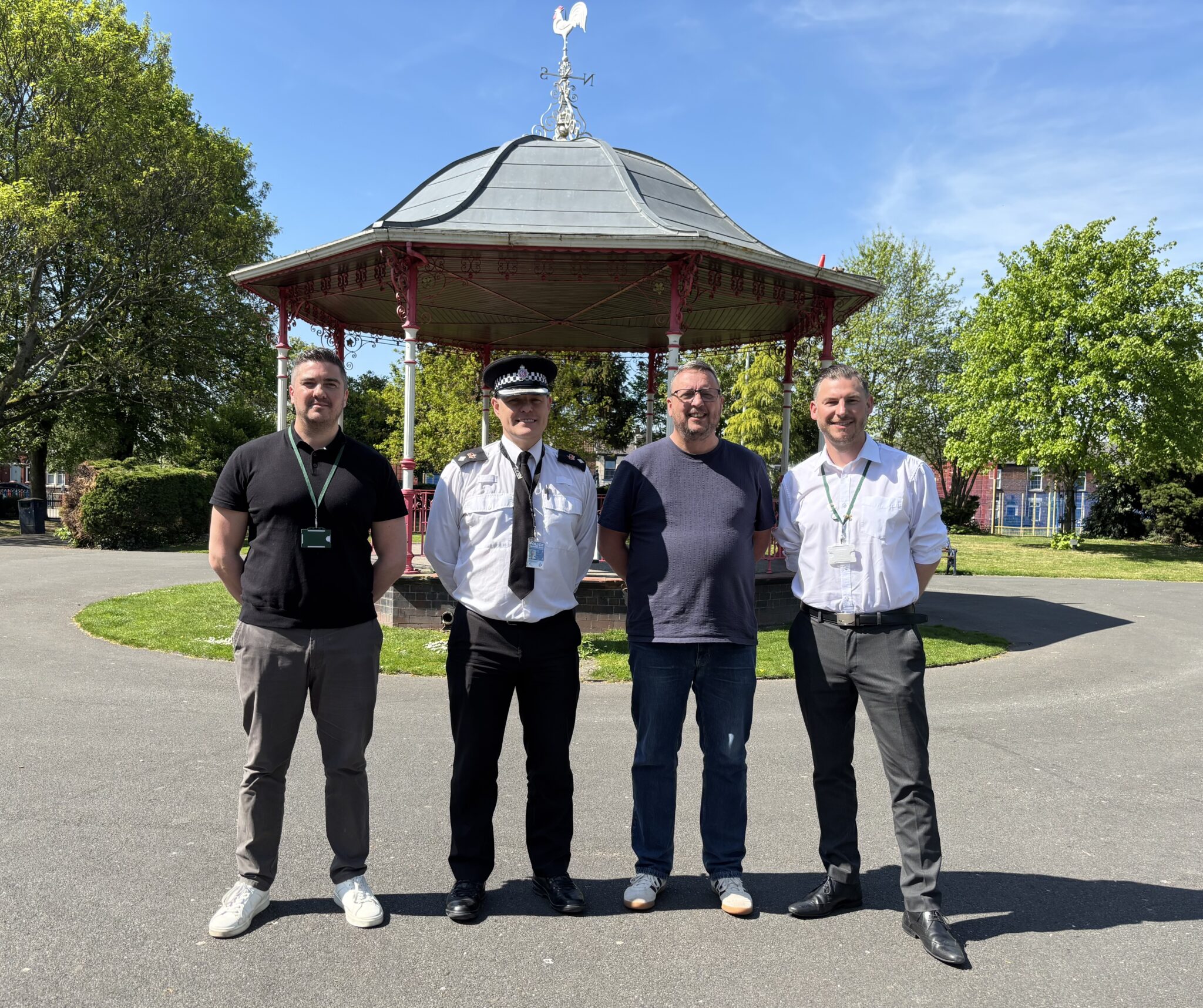 Tameside park sees CCTV installed in bid to further combat anti-social ...
