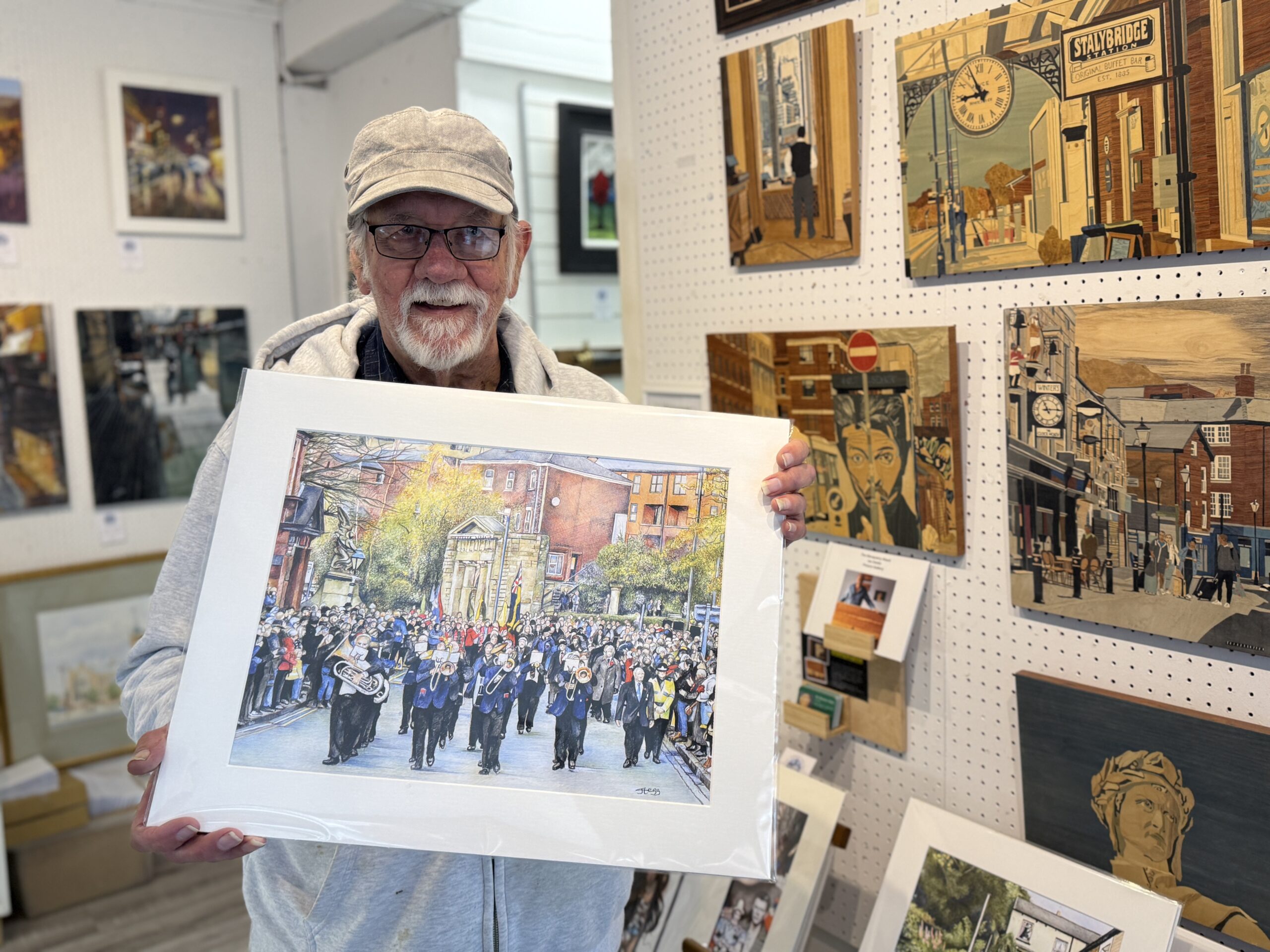 Correspondent photo of Stalybridge honouring the fallen caught on ...