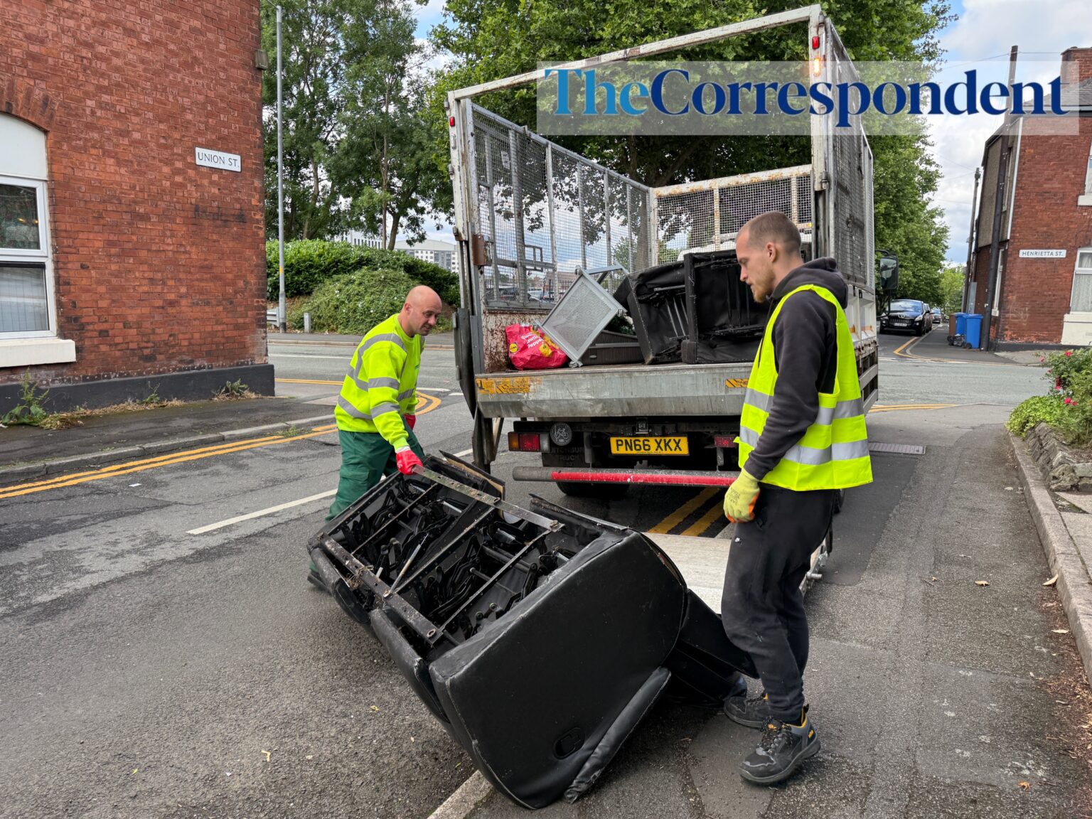 Ashton day of action sees fly tipping penalty notices issued - Tameside ...